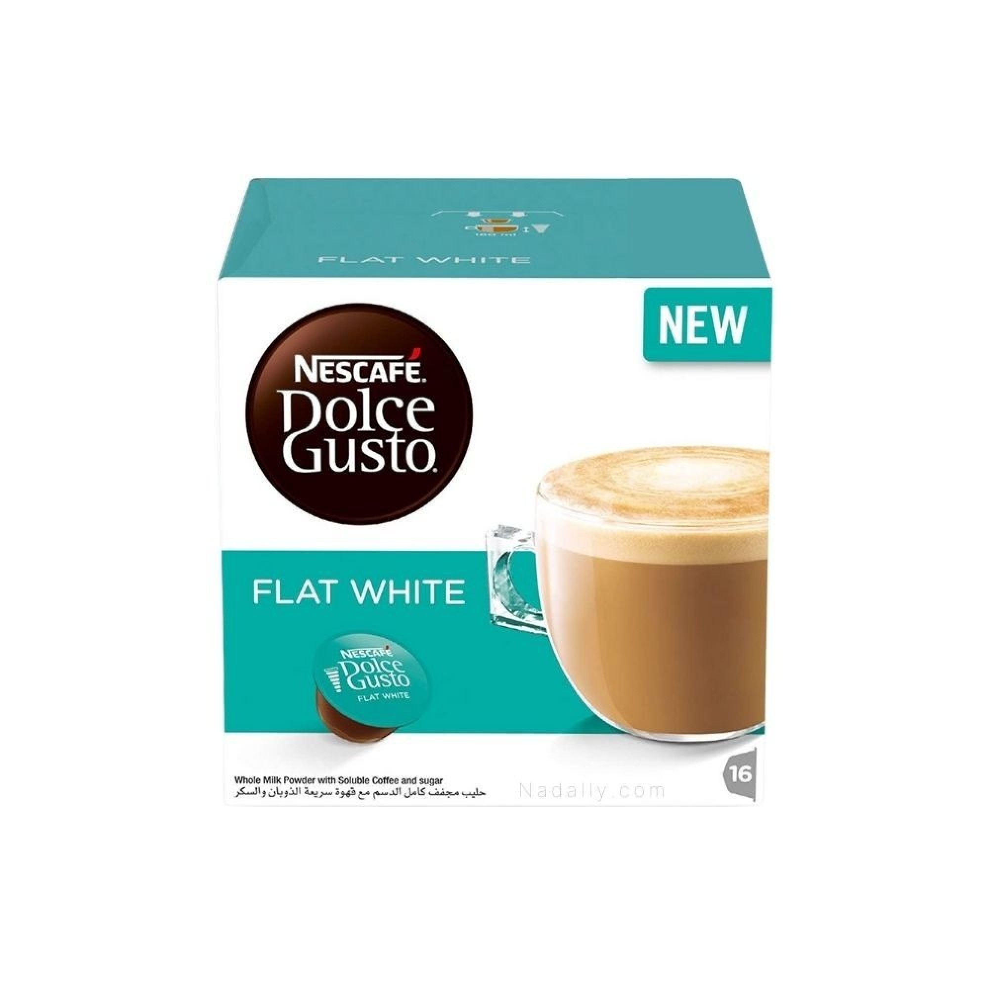 Dolce Flat White Nescafe Capsules | Shuyukh Coffee