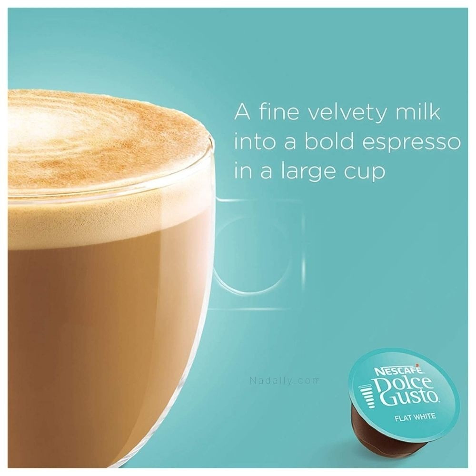 Dolce Flat White Nescafe Capsules | Shuyukh Coffee