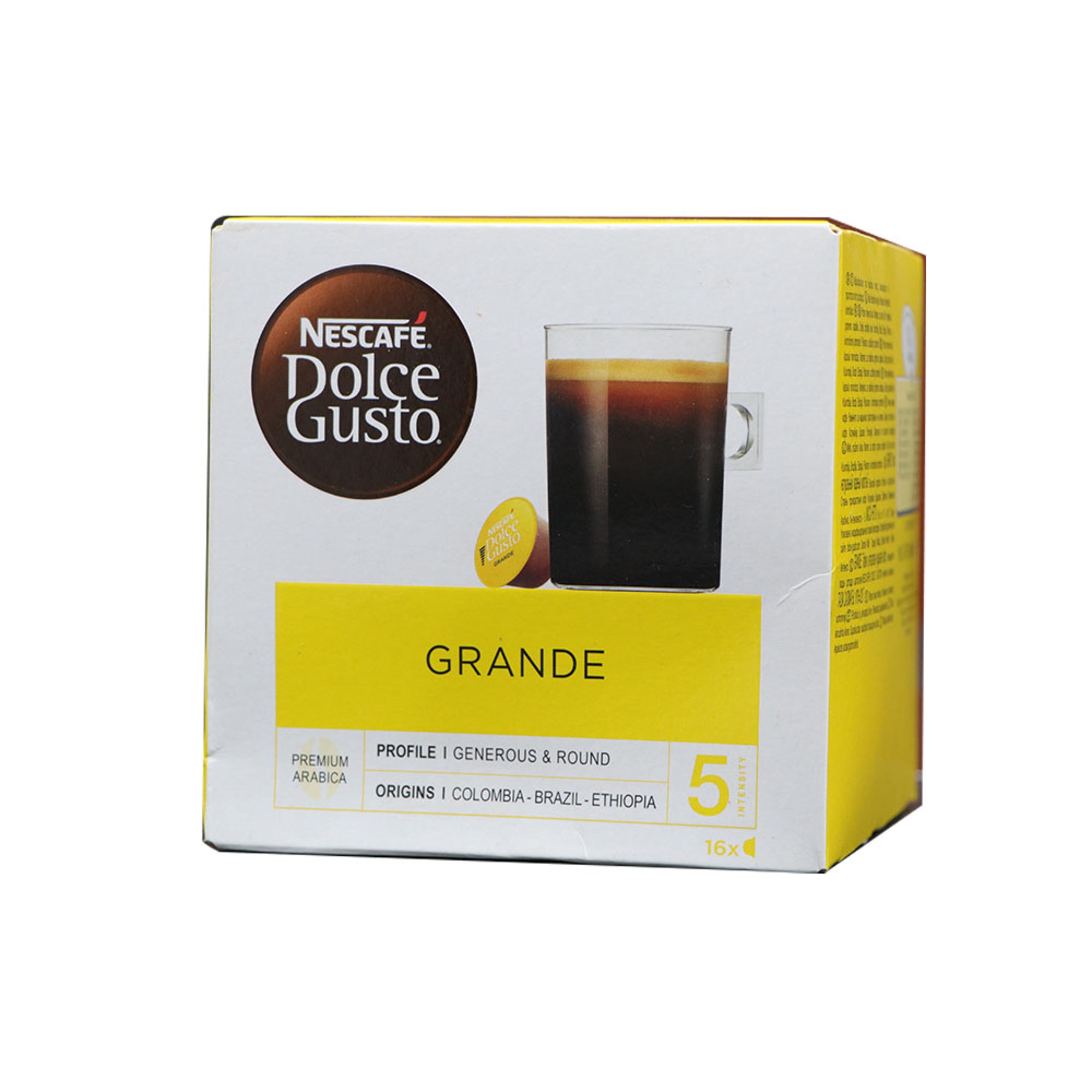 Nescafe Coffee Capsules Gusto Dolce Grande