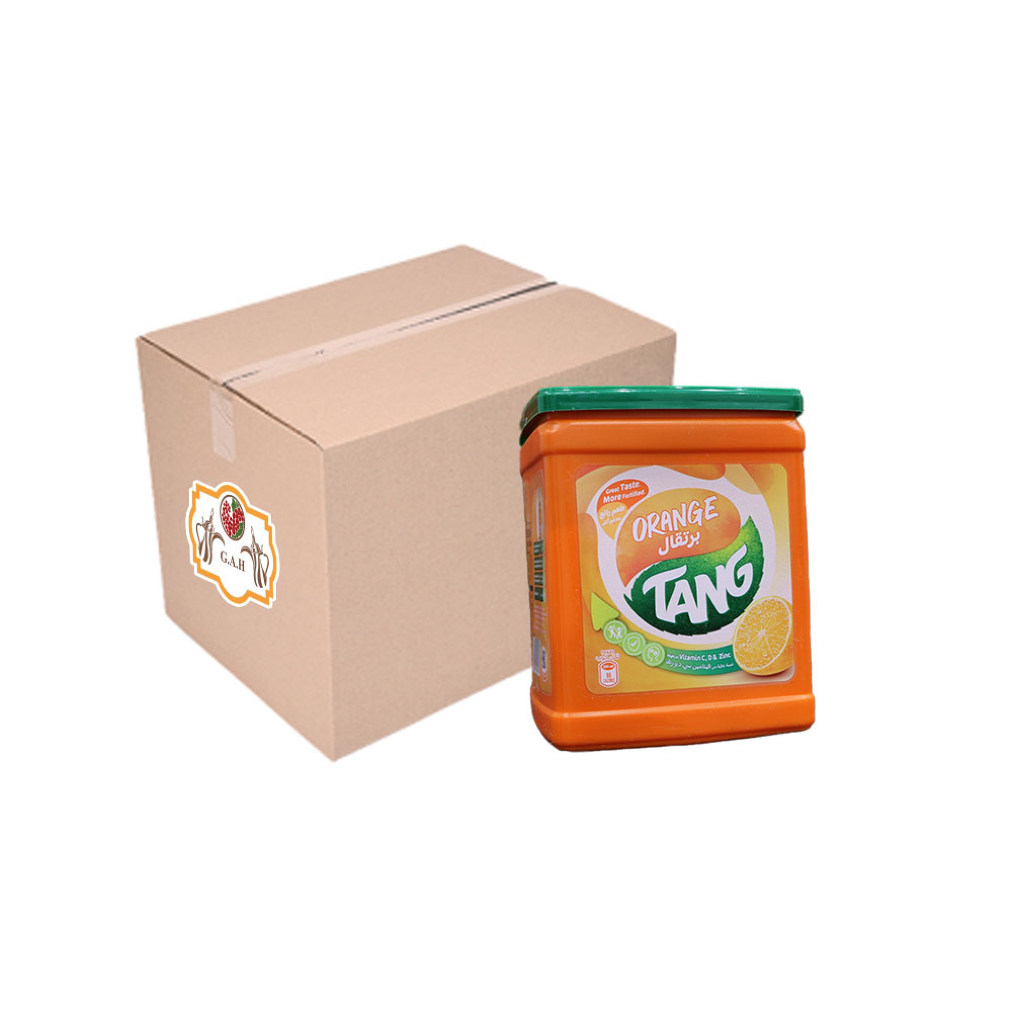 Tang orange juice cartoon 2 kg*6
