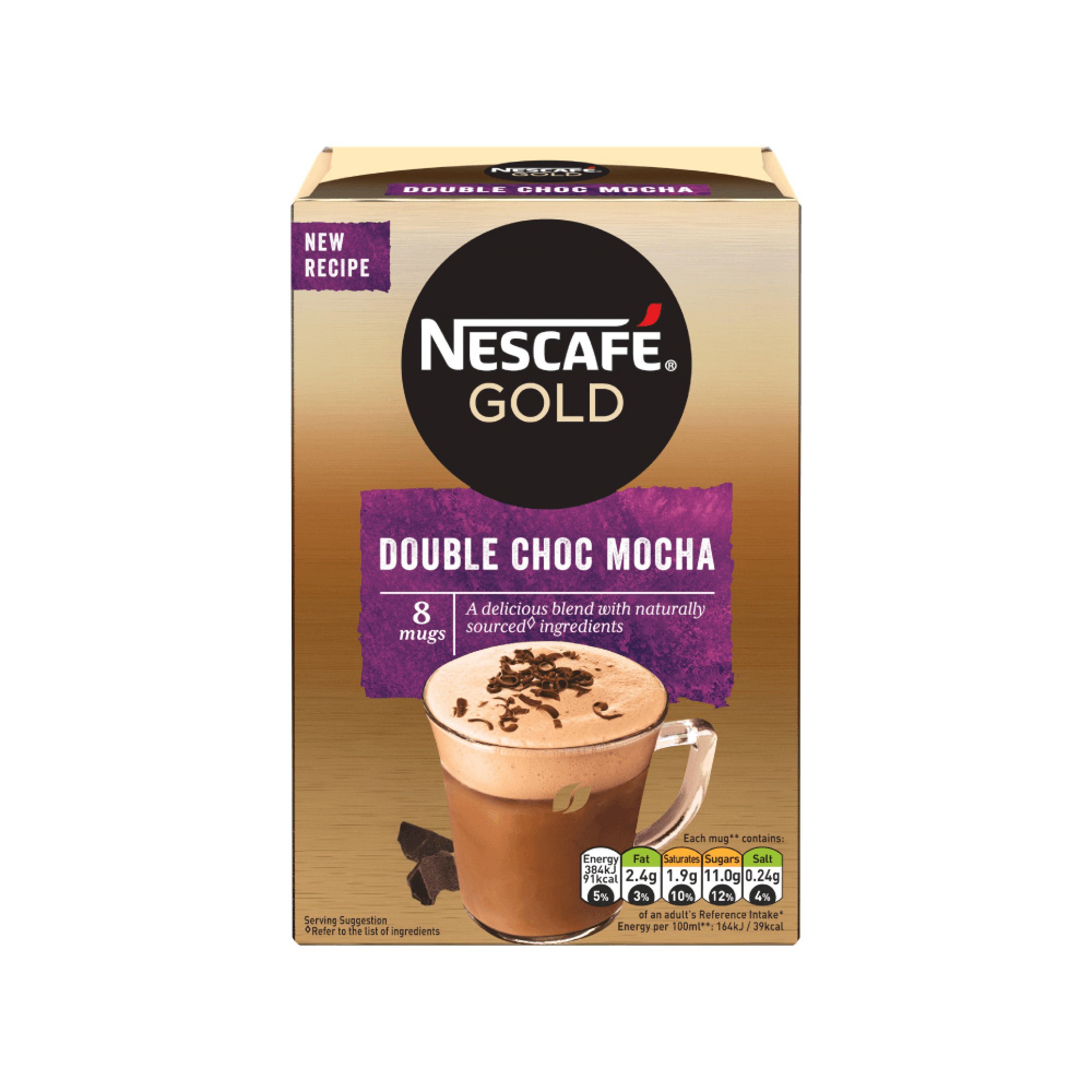 Nescafe Gold Double Chocolate Mocha - 8 Bags | Shuyukh Coffee
