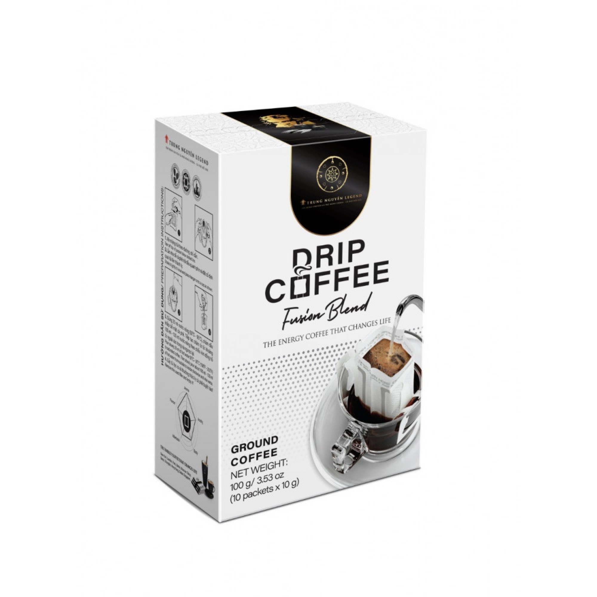 Legend Vietnamese Semi-dark distilled coffee