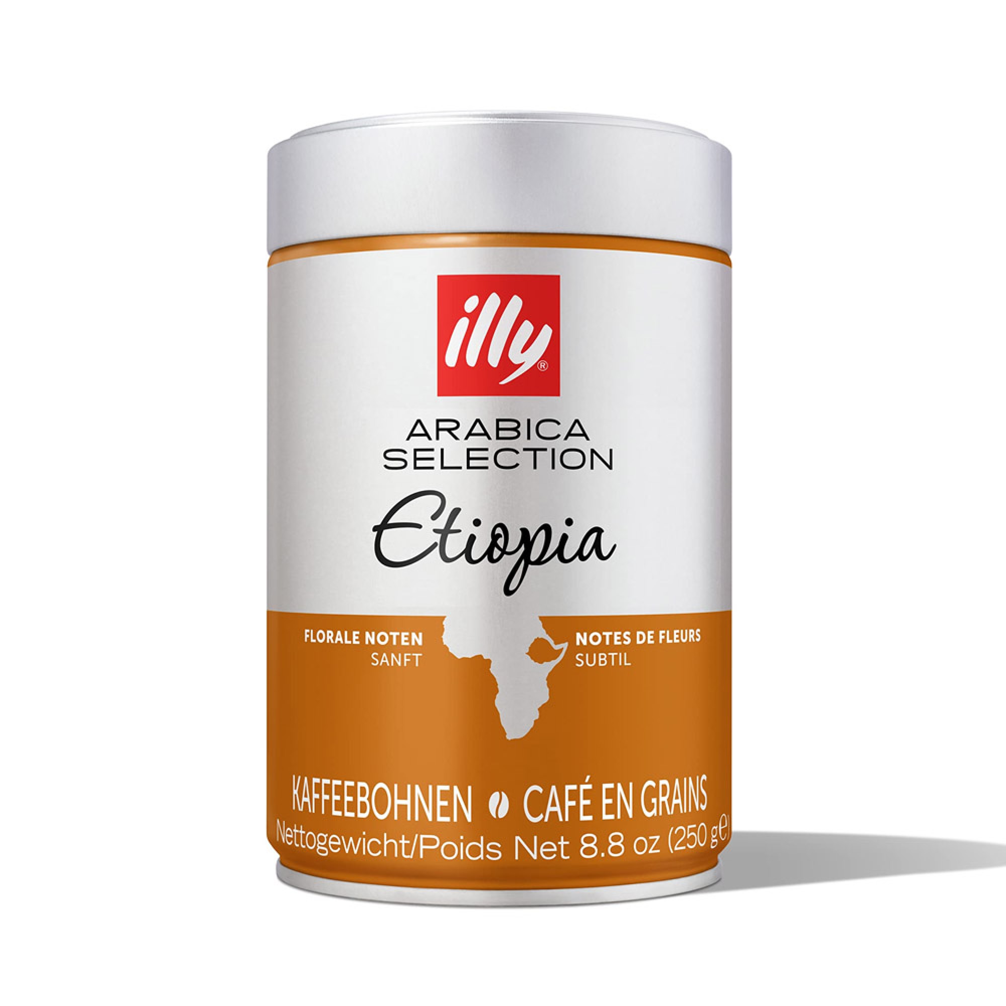 illy Coffee Beans, Luxury Arabica Coffee Beans Selection, Ethiopia, 250 g