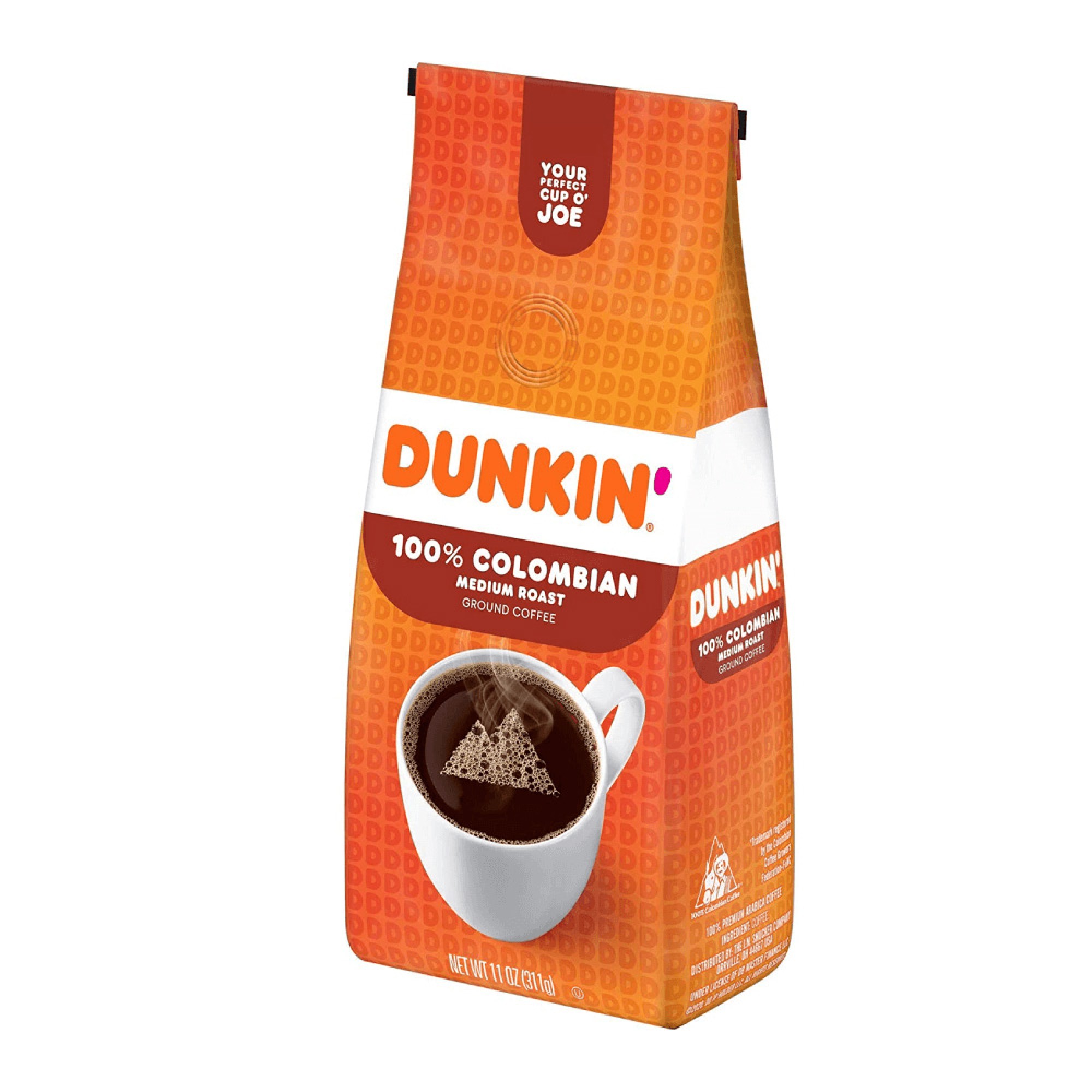 Dunkin Medium Roast Ground Coffee - Colombian 311 g